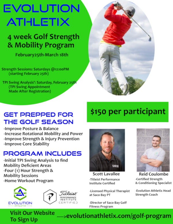 Golf Strength & Mobility Program | Evolution Athletix